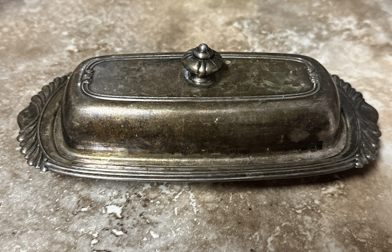 Oneida LTD Silver Plated, Butter Dish Vintage | eBay