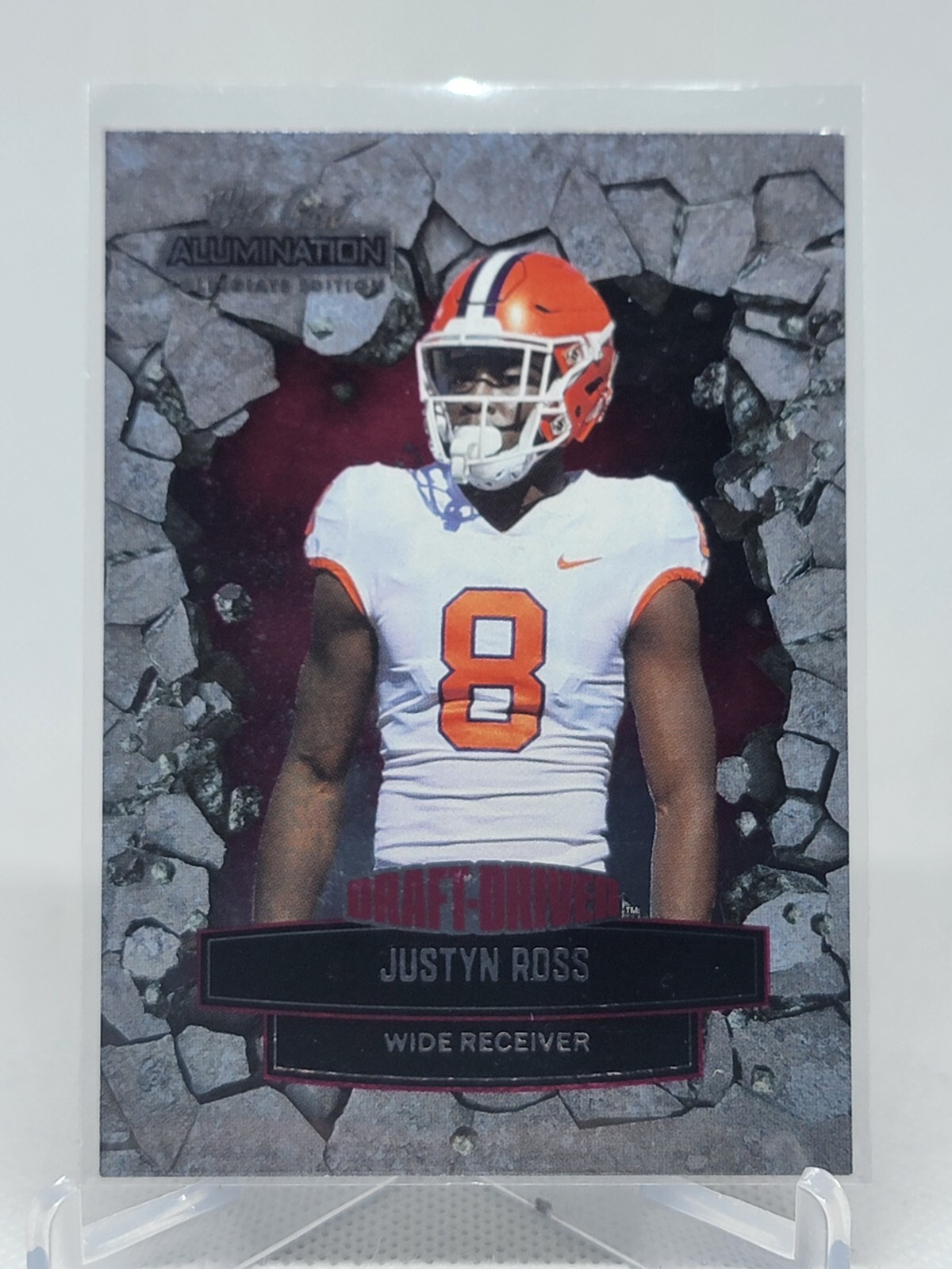 2021 Wild Card Allumination JUSTYN ROSS RC #ANDD-29 PINK DRAFT-DRIVEN ...