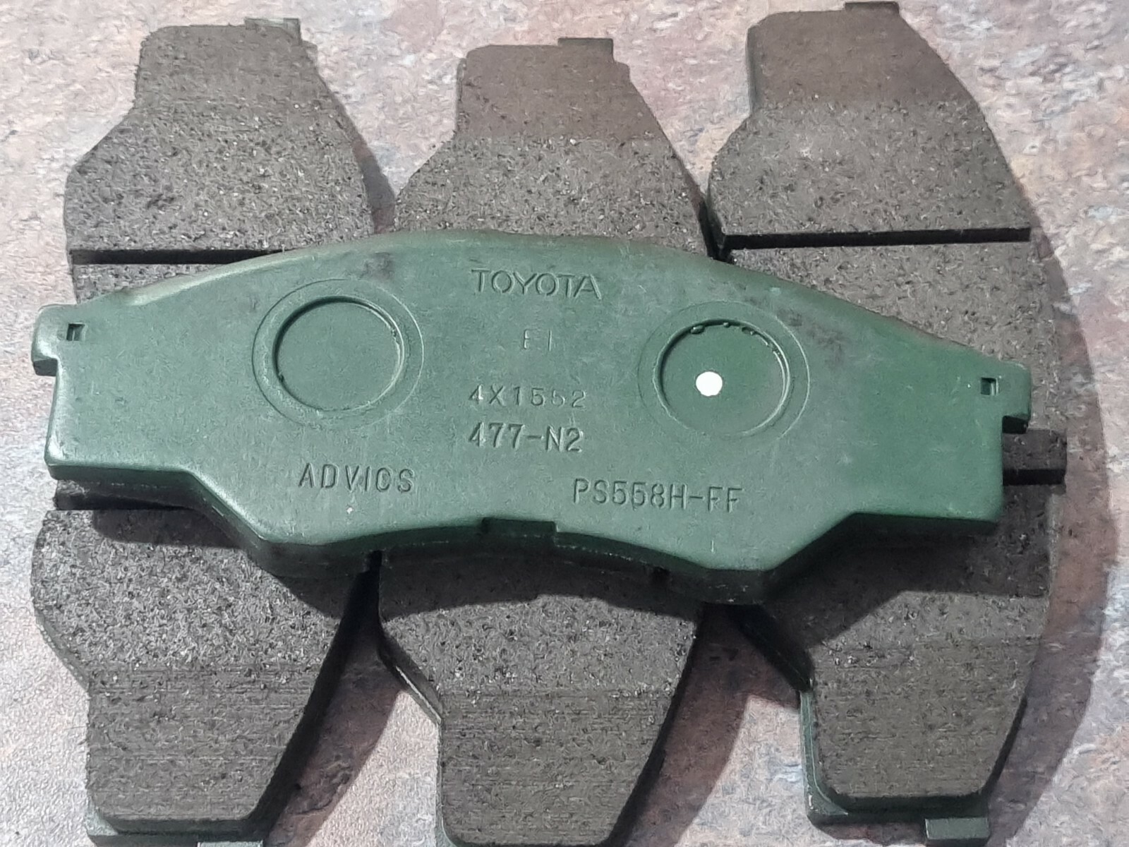 Front Brake Pad Set for Toyota hilux TGN16R GENUINE 04465-0K160 DB1741 ...