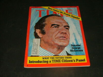 Time May 8 1972 Senator George McGovern & Voters ID:5889 | eBay