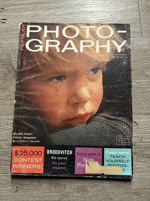 Popular Photography Magazine December 1954 Vintage, Big 25K Prize ...