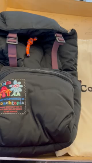 Coach Coachtopia Backpack Super Plush Black Eco Friendly | eBay