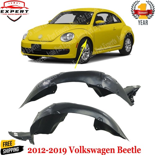 Splash Shield For 2012-2015 Volkswagen Beetle Front Left & Right Side ...