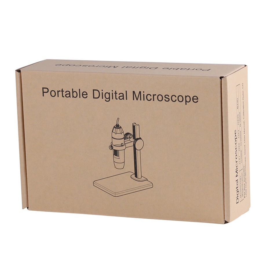 8 Leds Digital Microscope Magnify Laboratory Microscope for Home Tools ...