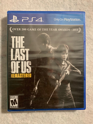 The Last of Us Remastered PlayStation 4 PS4 New Sealed NFR Not For ...