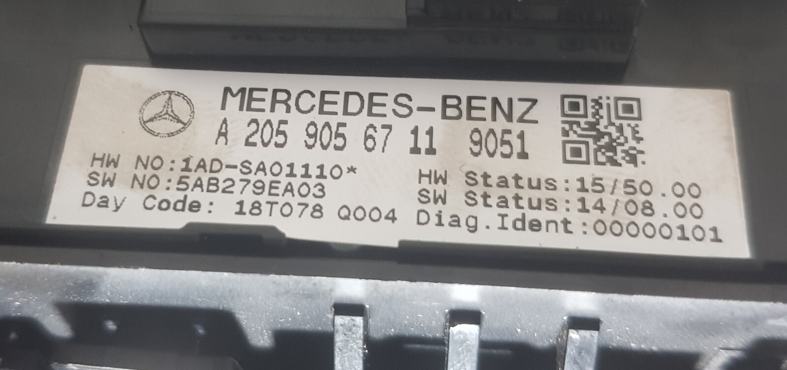 2017 MERCEDES C Class 4dr Saloon A2059056711 Front Right Electric ...