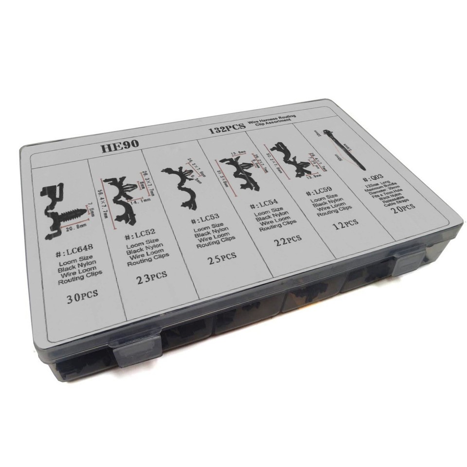 132P Car Wire Harness Routing Clip Retainer Clips For Dodge Ram 1500 ...