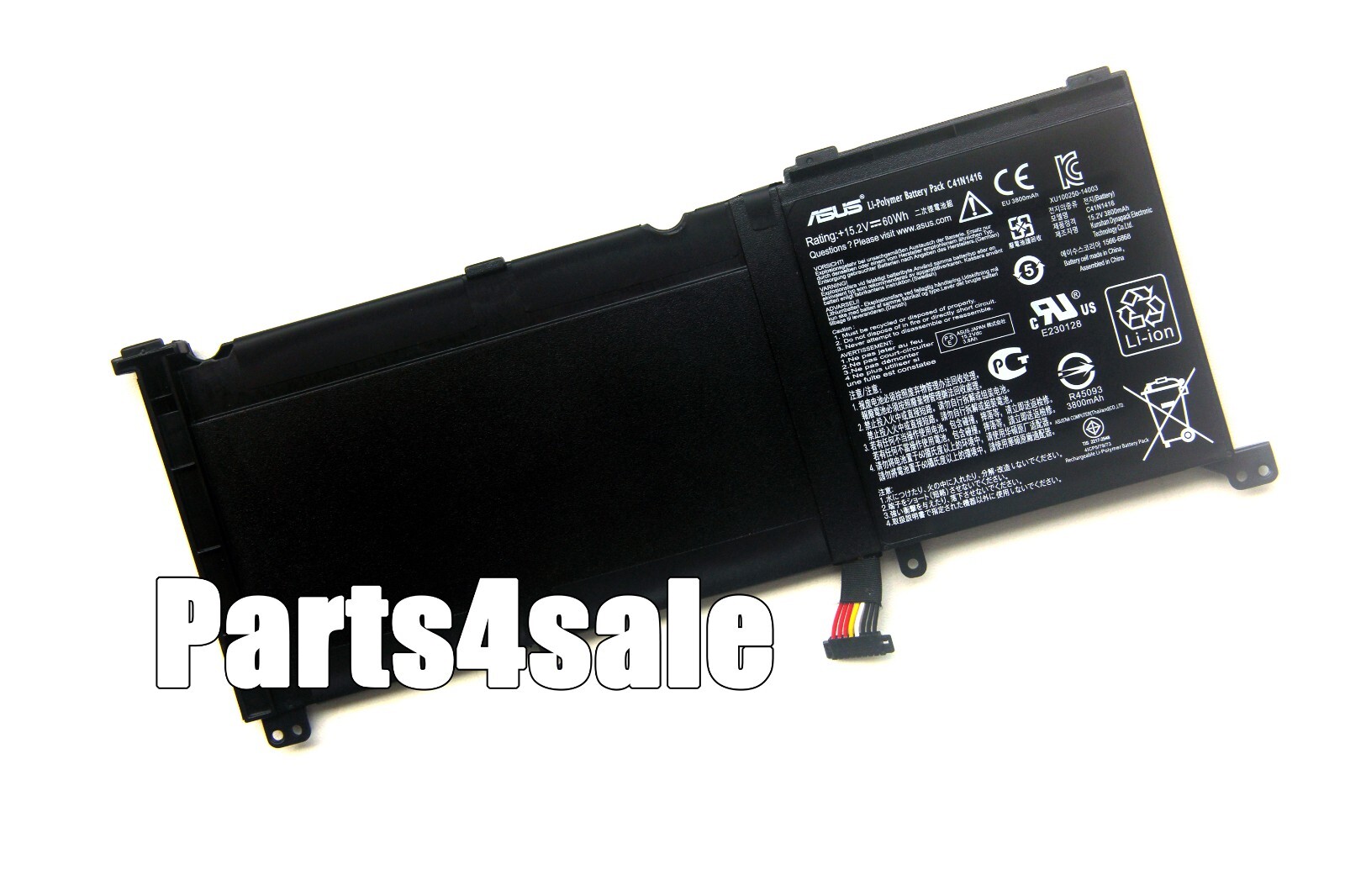 Genuine C41N1416 Battery for Asus ZenBook G501 G601J N501 N501L UX501LW ...