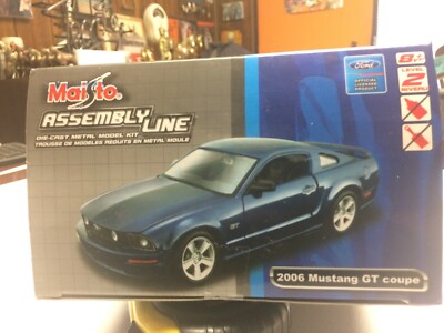 Maisto diecast assembly line model 1/24 HARD TO FIND MUSTANG | eBay