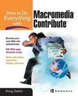 How to Do Everything with Macromedia Contribute by Sahlin, Doug ...