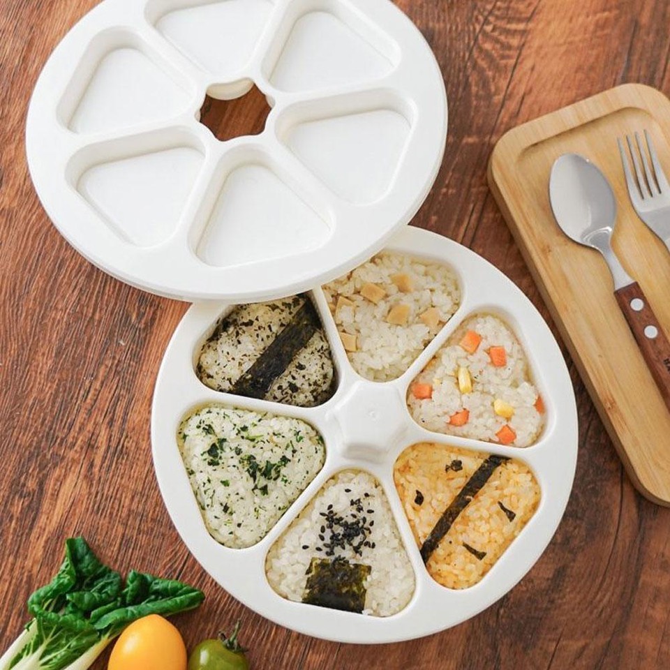 Onigiri Mould Triangle Bento Box Japanese Sushi Making Kit Sushi mold ...