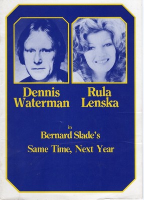 Regal Theatre, Perth. Dennis Waterman, Rula Lenska c1983 | eBay