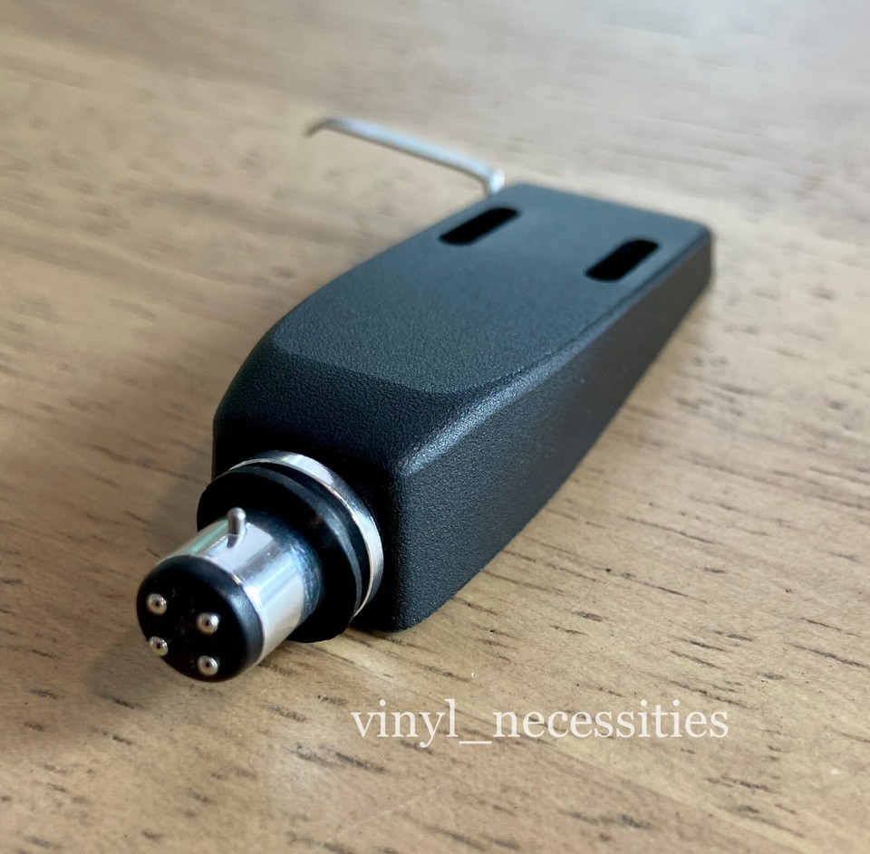 Japanese Style Black Phono Cartridge Headshell w/ OFC Silver Plated ...