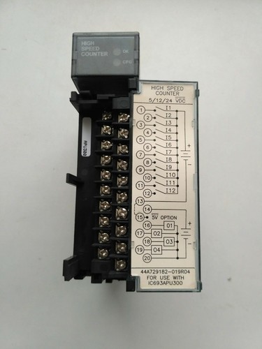 GE FANUC 90-30 SERIES IC693APU300 HIGH SPEED COUNTER MODULE | eBay