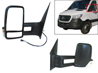 Fits 2006-2018 Sprinter Left Side Rear View Mirror Power Heated Signal ...
