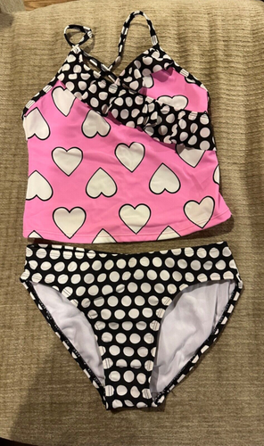Girls Beach Native Two-Piece Swimsuit - Size 12 - Pre-owned | eBay
