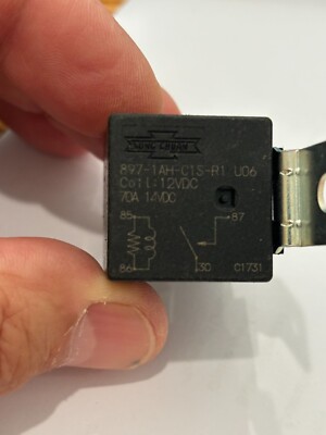 Ong Chuan 897-1AH-C1S-R1 Heavy Duty Relay Coil:12VDC 70A 14VDC (New out ...