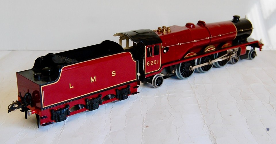 Hornby O Gauge Pre War Princess Elizabeth Locomotive 6201 In Original ...