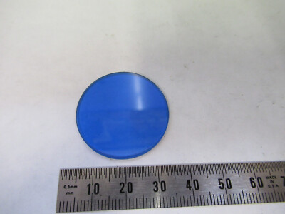 LEITZ WETZLAR GERMANY B12 BLUE GLASS FILTER MICROSCOPE PART AS PICTURED ...