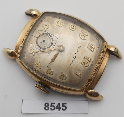 PROJECT TO FIX BULOVA GOLD PLATE MIDSIZE MANUAL WIND 8545 WATCH | eBay
