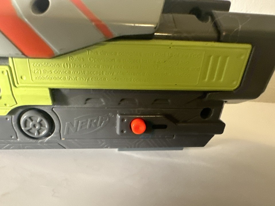 NERF Vortex Nitron Green Light Up Tactical Scope Laser Sight Rare ...