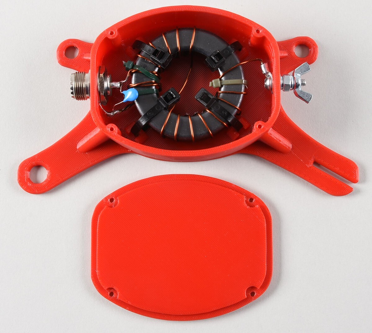 150 W End Fed Half Wave Antenna Winder. 49:1 FULLY ASSEMBLED with 70ft ...