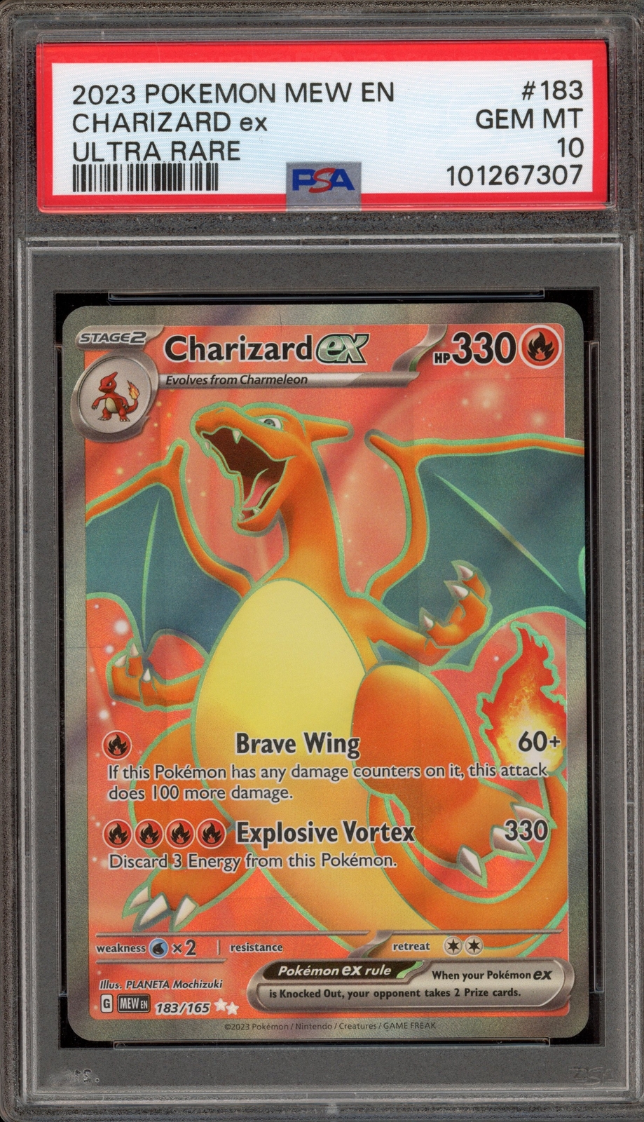 Charizard EX 2023 Scarlet & Violet: 151 #183/165 Ultra Rare Price Guide ...