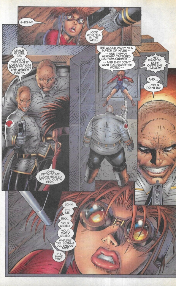 Captain America Comic 4 First Print Cover A Rob Liefeld 1997 Jeph Loeb ...