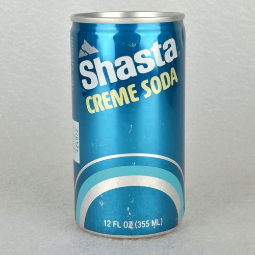 VTG 1970s Shasta Cream Creme Soda Pop Can 12oz (355ml) Aluminum Hayward ...