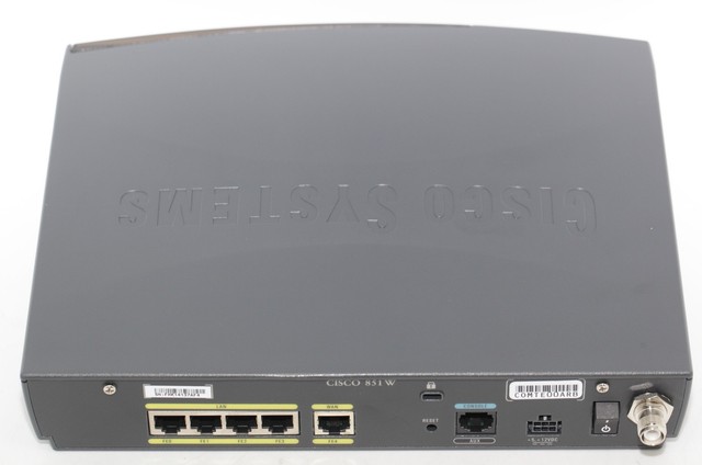 Cisco 851 1-Port 10/100 Wired Router (CISCO851-K9-RF) for sale online ...