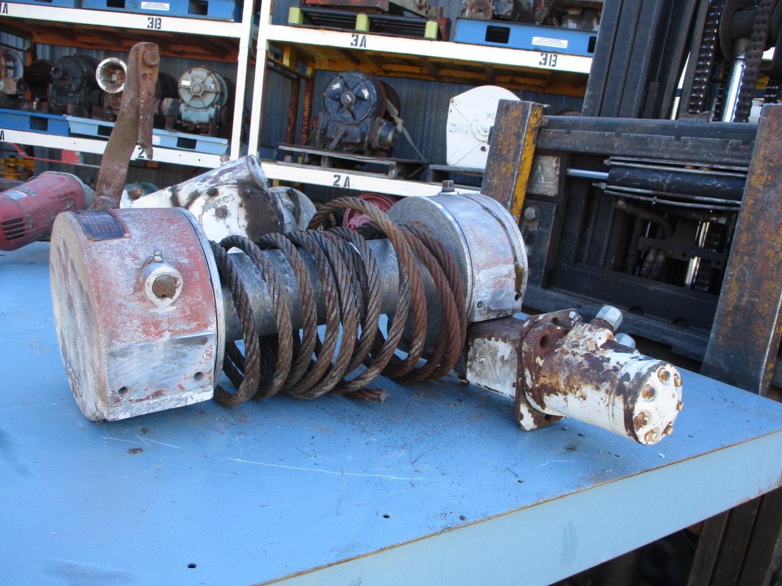 HOLMES hydraulic Winch Model: 261 Capacity: 8,000 lb | eBay