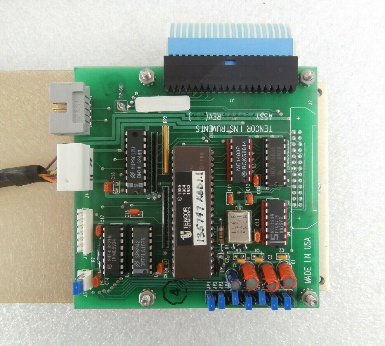 Tencor Instruments Keypad and Track Ball Panel Assembly Surfscan 7000 ...