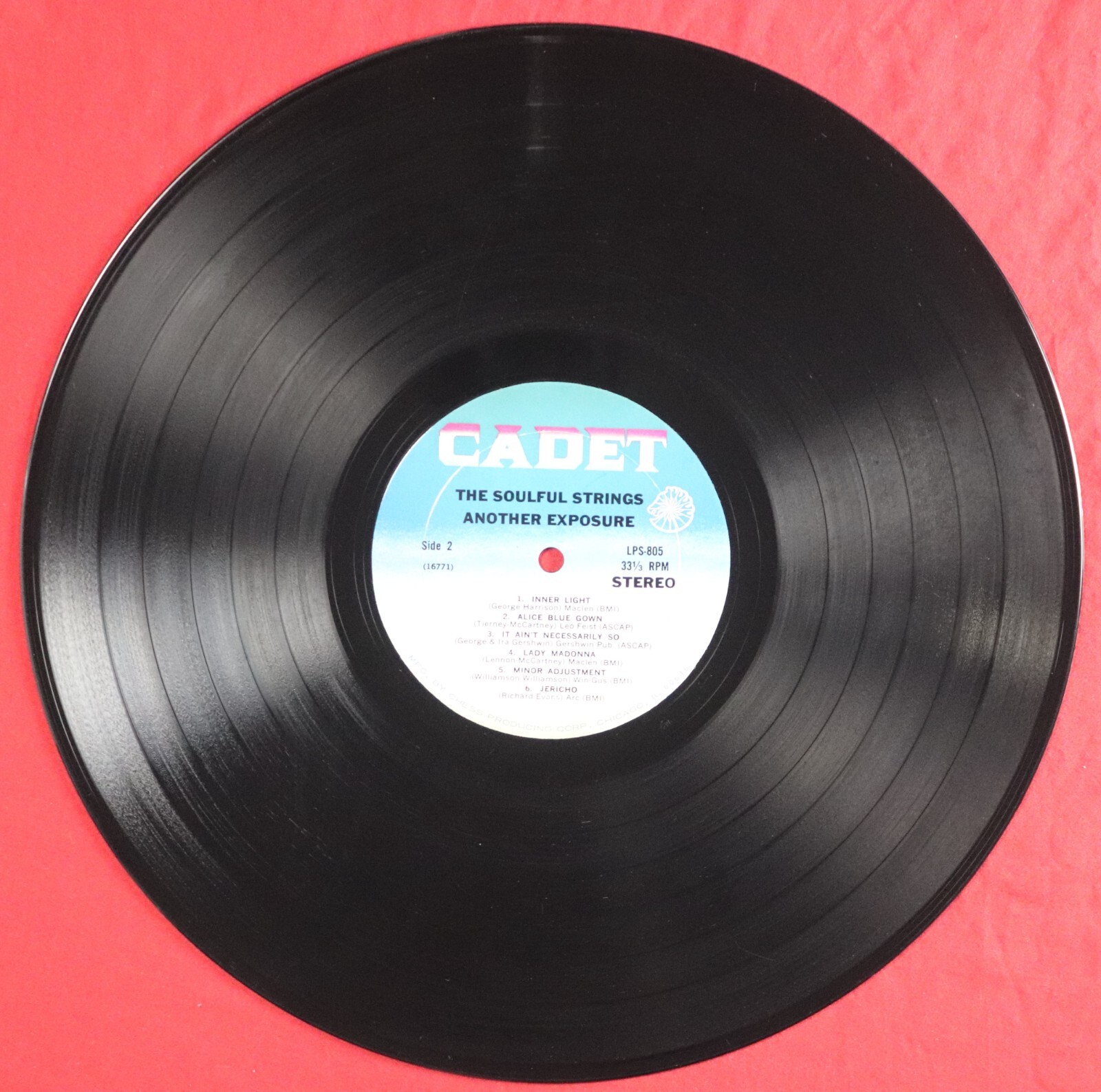 Soulful Strings Another Exposure - 1968 Vinyl Record LP - Cadet LPS-805 ...