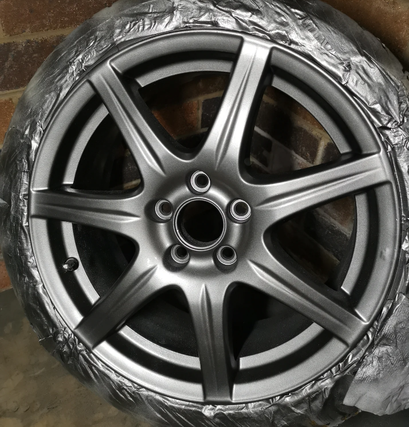 Wheels Graphite Gray Spray Paint Rims Steel Metal Aluminum Plastic ...