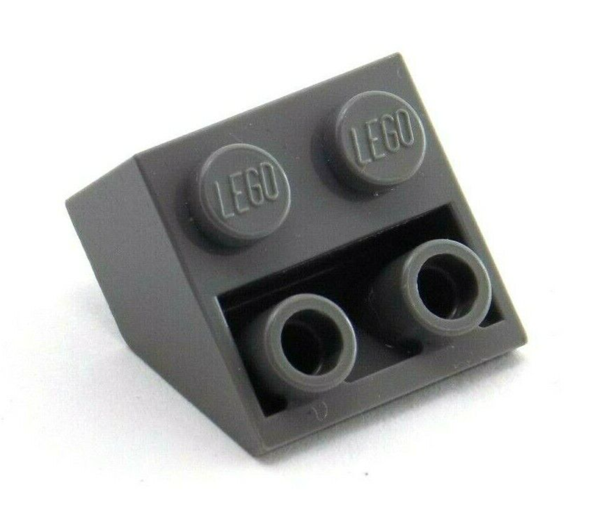 20 LEGO Dark Grey Slope Brick 2 x 2 Inverted (3660) - (20 Pieces) | eBay