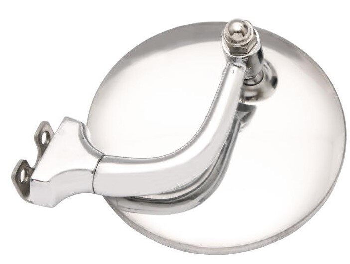 4inch PEEP DOOR MOUNTED EXTERIOR MIRRORS (2) RIGHT ANGLE ARM HOLDEN ...