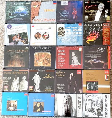Classical Operas (Complete) Music CDs X 20 Job Lot Bundle | eBay