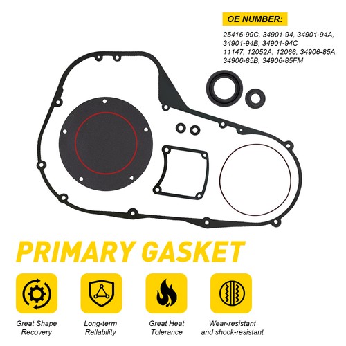 Harley Primary Gaskets Kit for 1999-06 Harley Twin Cam Bagger Touring ...