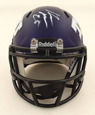 Kendre Miller Signed TCU Horned Frogs Speed Mini Helmet (JSA)JSA ...