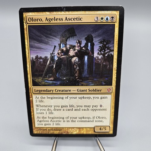 MTG Magic the Gathering Oloro, Ageless Ascetic (203/357) Commander 2013 ...