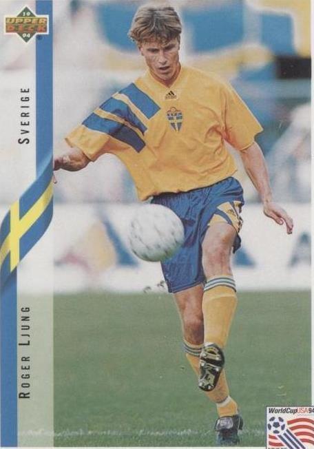 1994 Upper Deck World Cup English/German - Roger Ljung #75 for sale ...