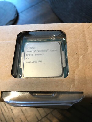Intel Celeron G1840 Dual Core CPU (2M Cache 2.80GHz 4th generation) | eBay
