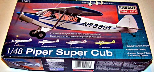 Minicraft 1:48 Piper Super Cub Model Kit 11678 VERY GOOD | eBay
