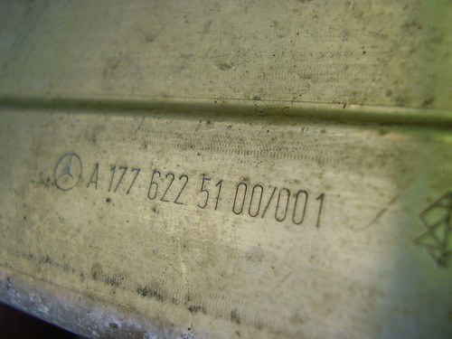 2019 MERCEDES A CLASS W177 FRONT REINFORCEMENT BAR GENUINE A1776225100 ...