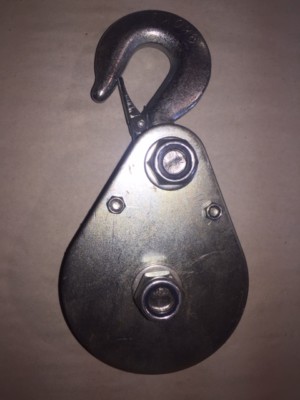 4" Snatch Block 2160 lbs.: Rope/cable Lifting Pulley Winch Block W ...