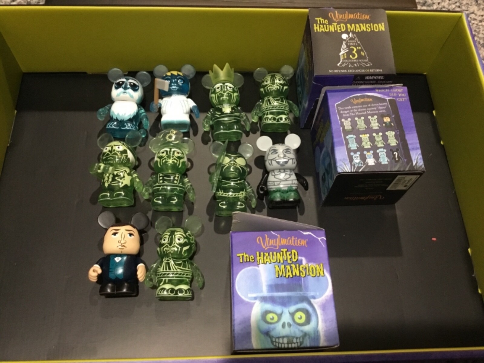 Disney Vinylmation Haunted Mansion series 1 Set of 10 | eBay