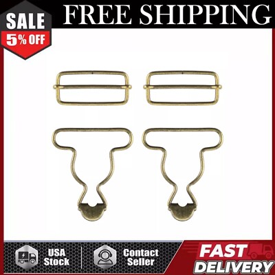 2Pairs -Overall Buckles Replacement Jean Overalls Adjustable Overall ...