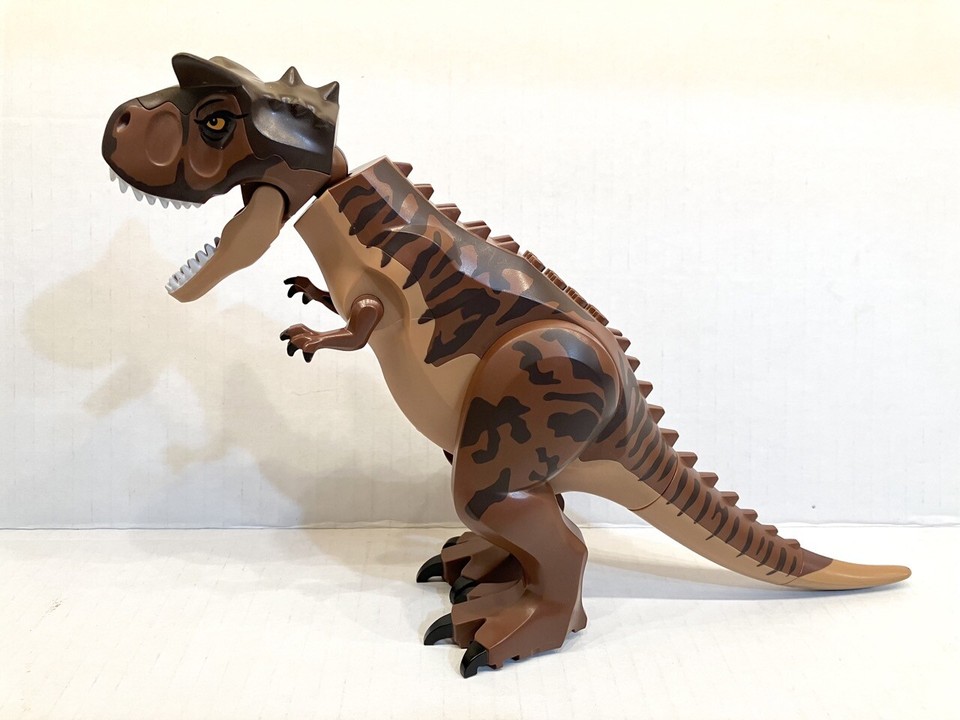 Lego Jurassic World Dinosaur Figures, You Choose: T-rex Carnotaurus ...
