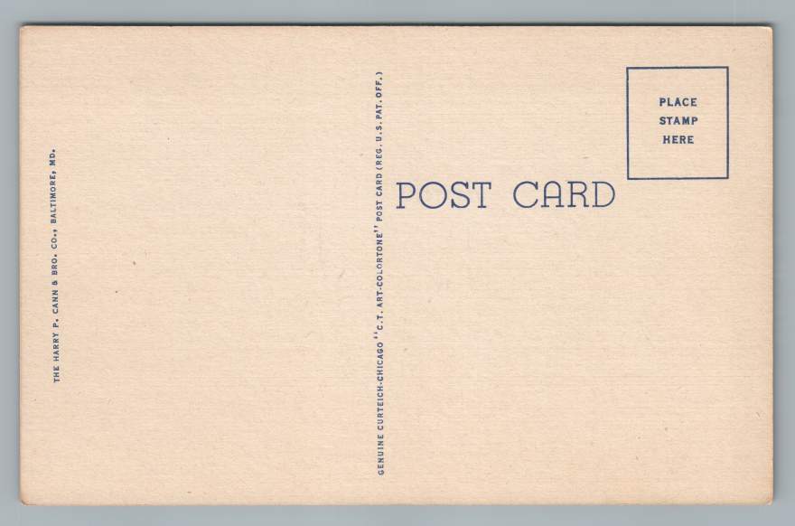 Chester River Bridge CHESTERTOWN Maryland~Vintage Linen PC Waterfront ...