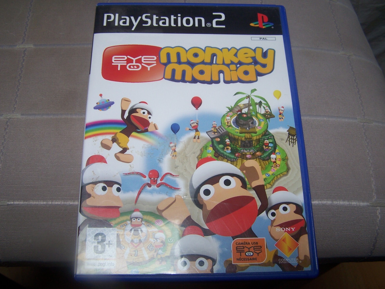 EyeToy : Monkey Mania PlayStation 2 PAL - Prix - Photo - Présentation